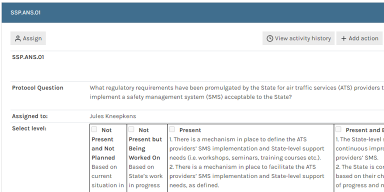 SSP implementation assessment – Systemmatic